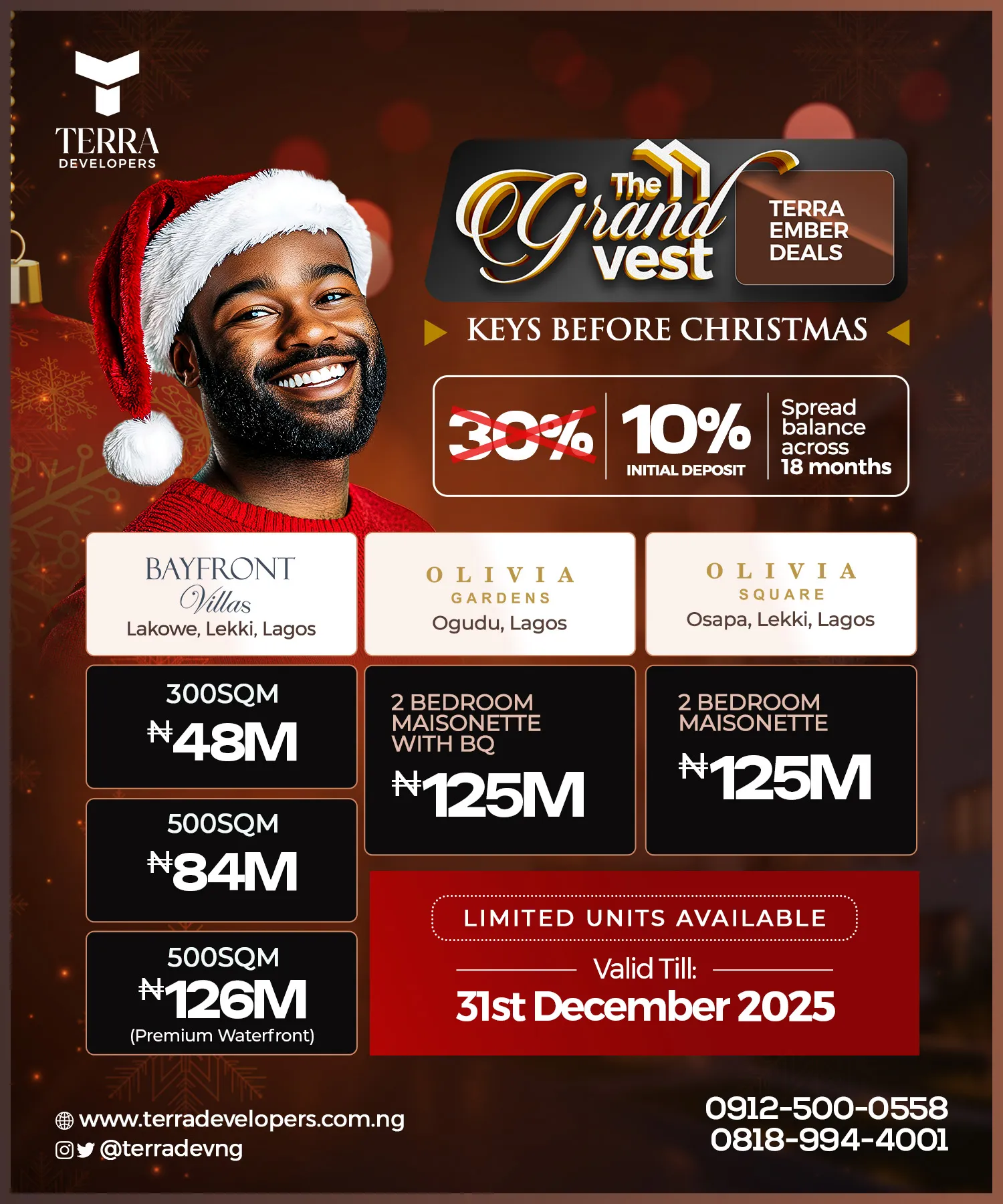 Keys Before Christmas Promo » Terra Developers
